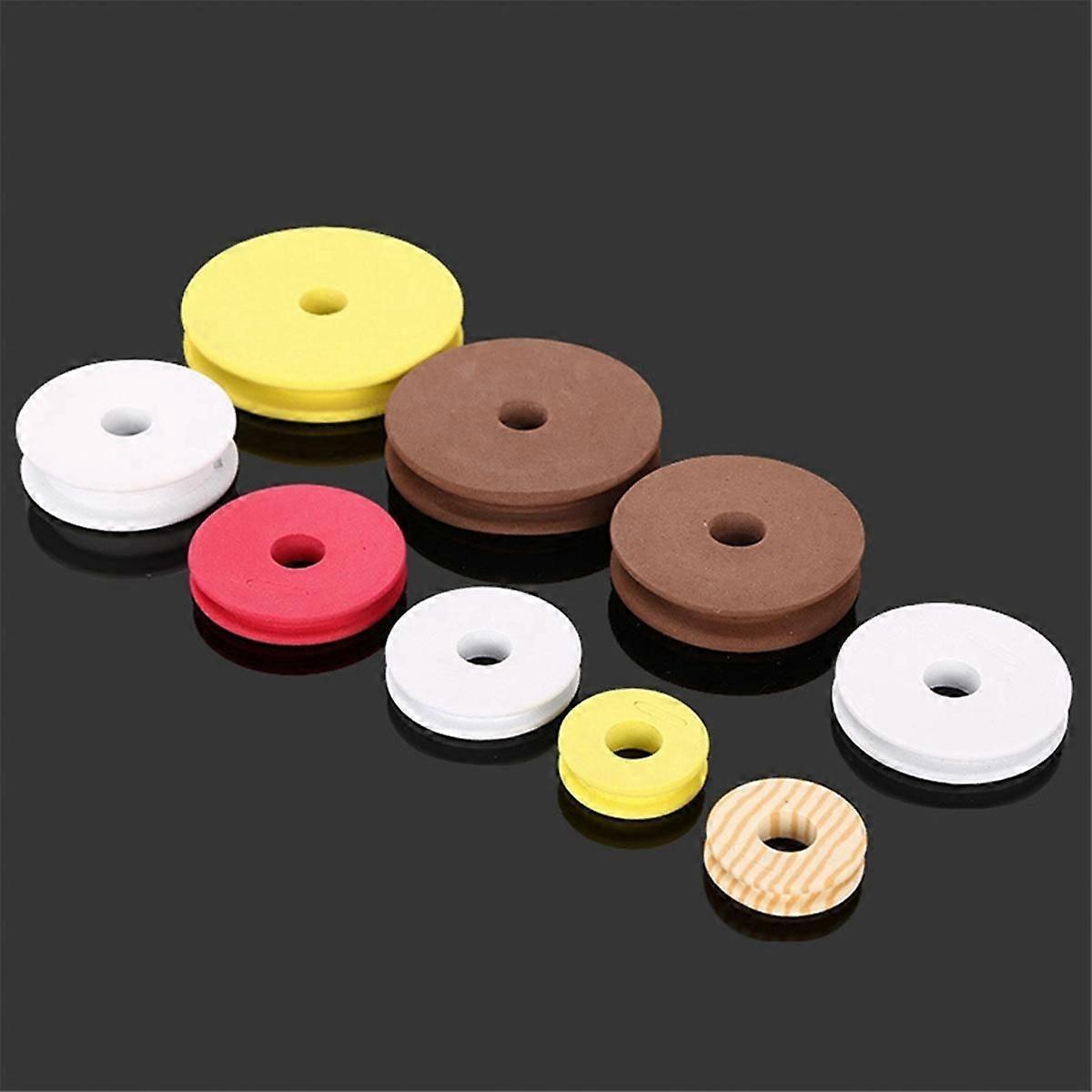 100PCS Round Spools Foam Big Spool Fishing Reel Spool Fishing Spools ...