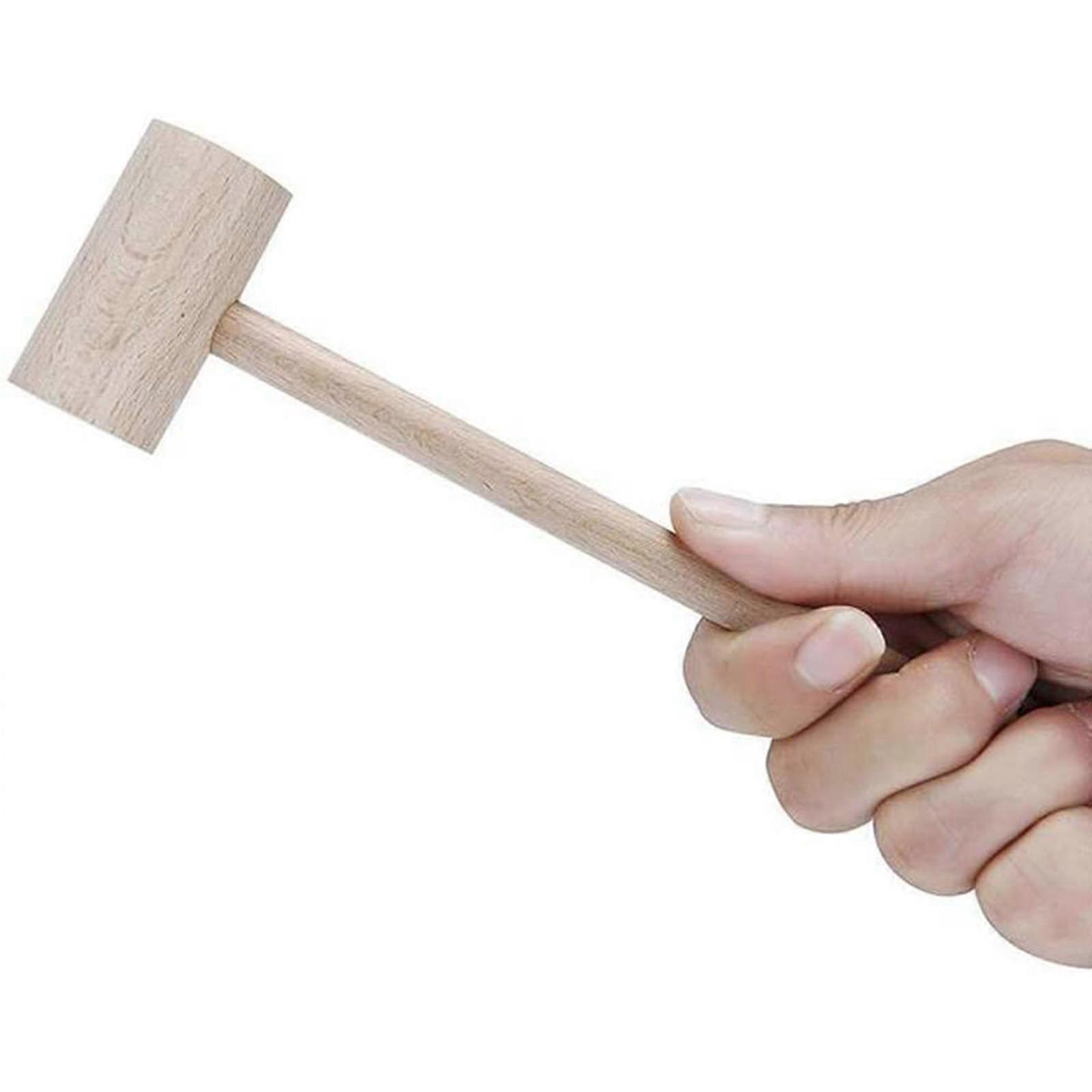 10pcs Mini Wooden Hammers for Cake Smash Breakable Chocolate Mallet ...
