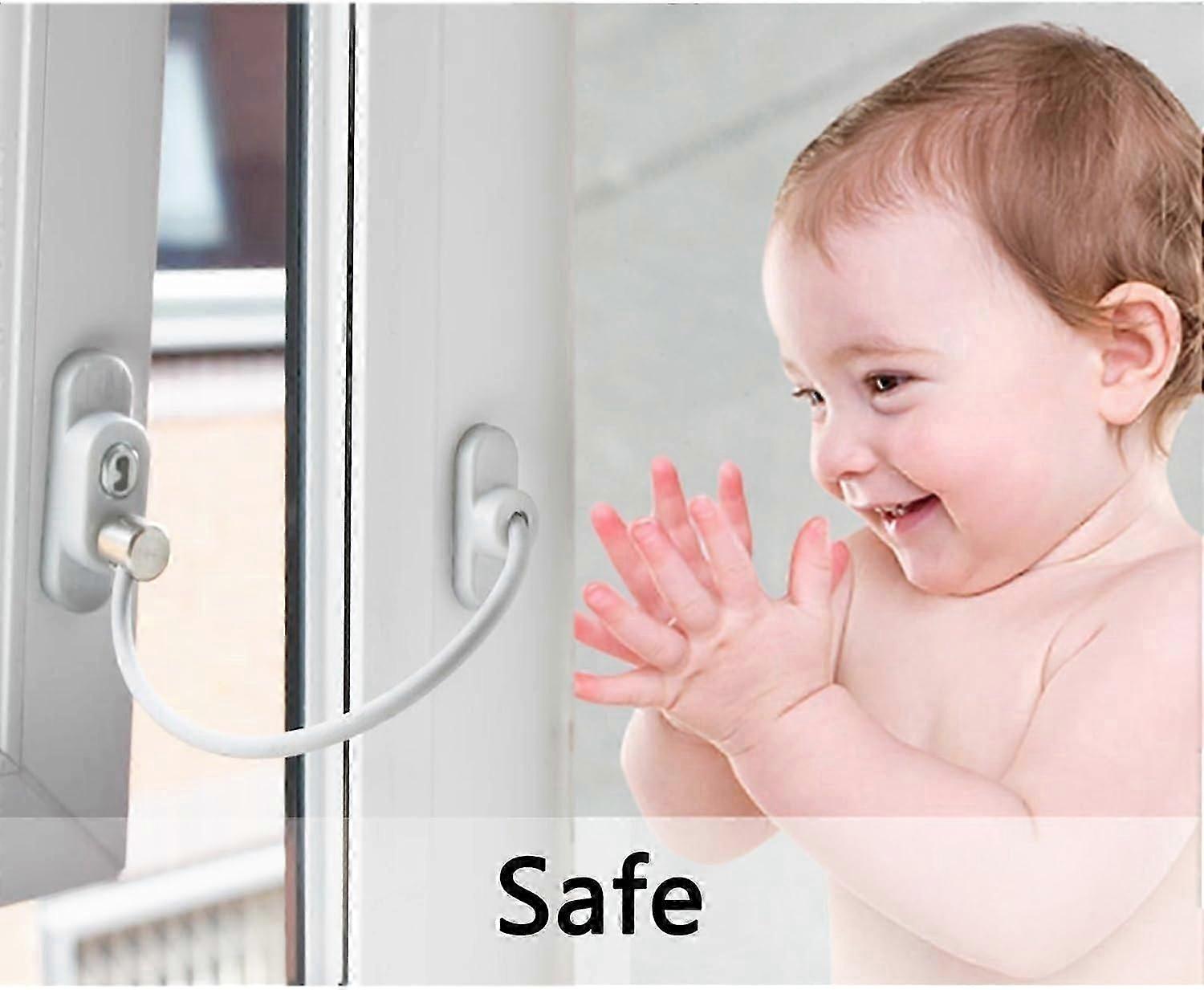 2025 Suitable 4 PCS Window Door Restrictor Child Safety Lock | Fruugo UK