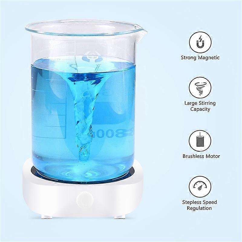 Magnetic Stirrer Mini Lab Stir Mixer Portable Stirrer Plate with Stir ...