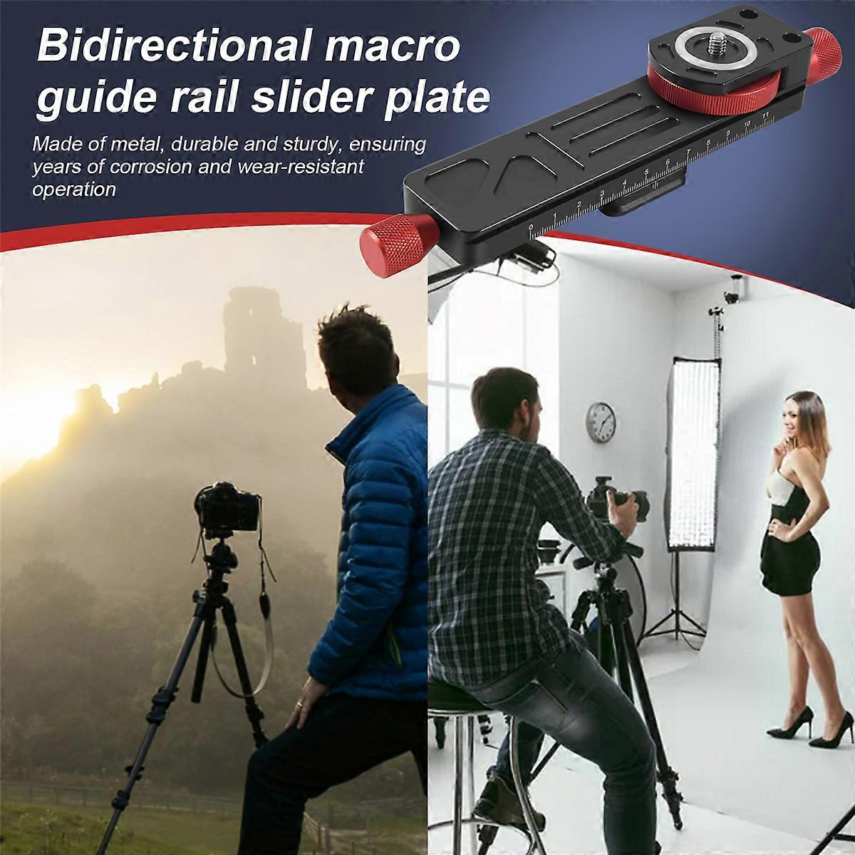 All Metal Wormdrive Macro Rail Fine Focus Focusing Arca / Lever Clamp ...