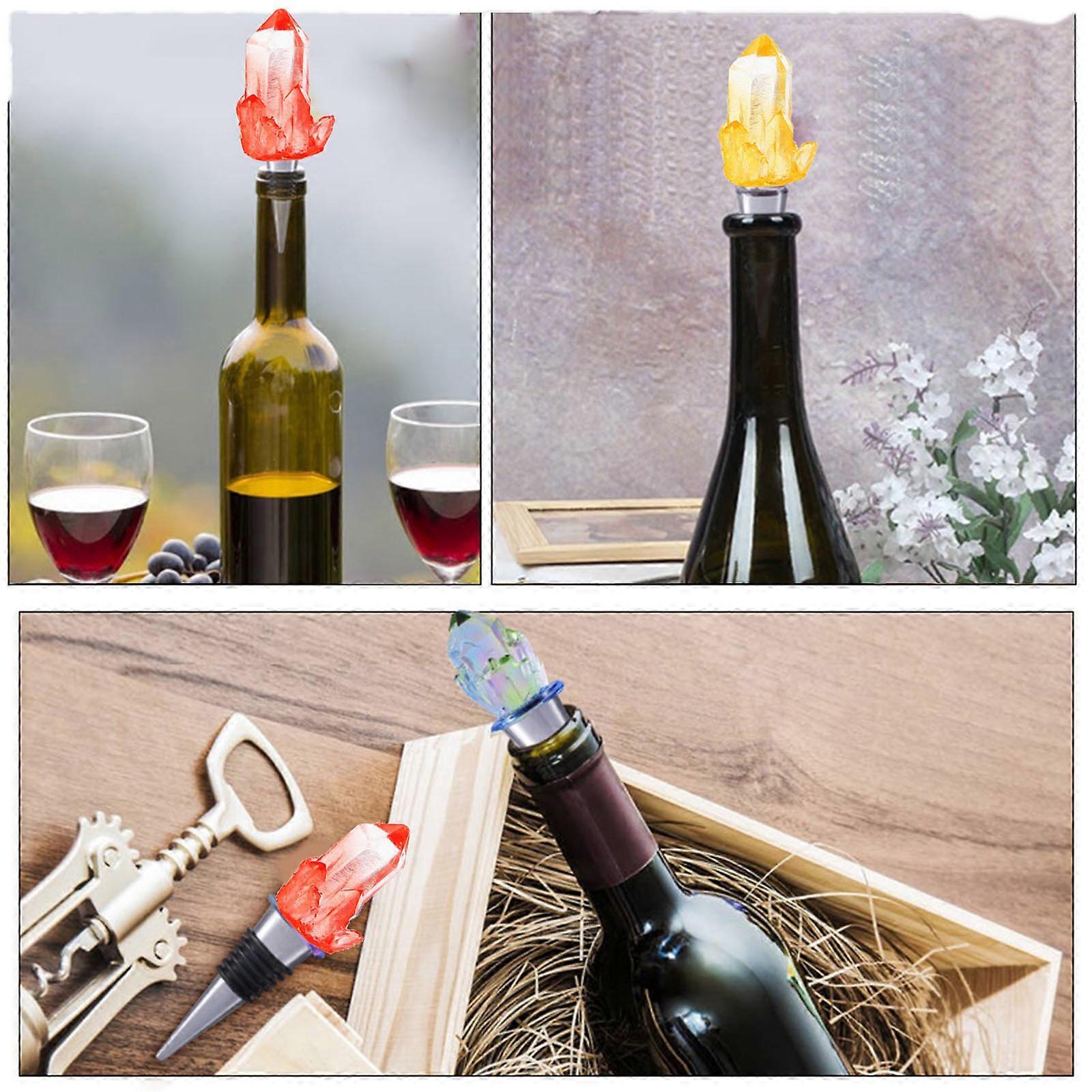 Silicone Ore Spar Crystal Cluster Transparent Mold Cluster Red Wine ...