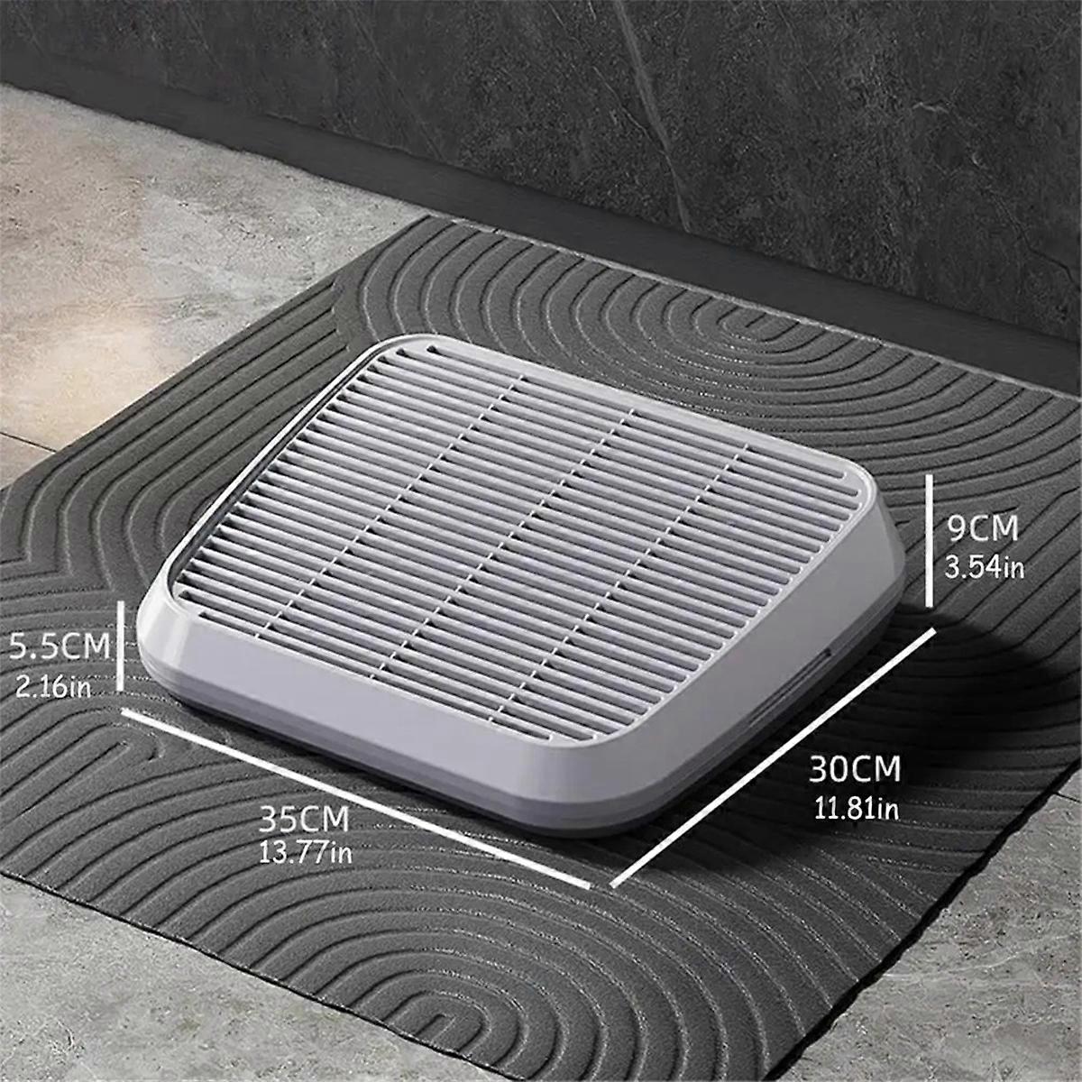 Litter Box Step Cat Litter Catcher Ramp Box Anti Trapper Tray with ...