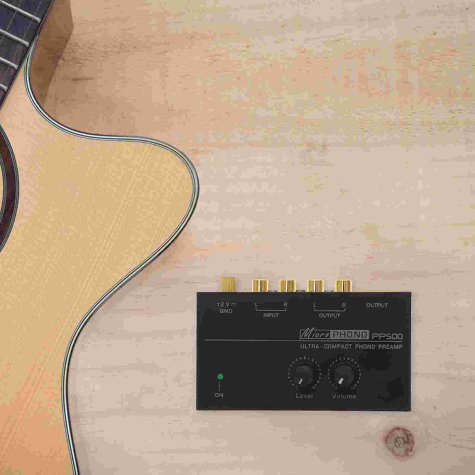 Turntable preamp rca output trs output turntable phonograph preamp ...