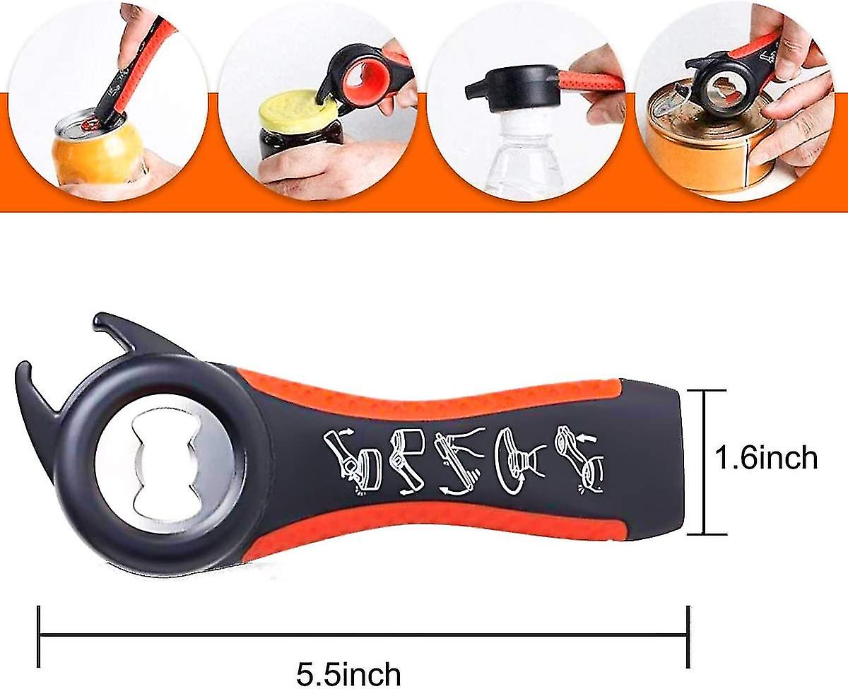 Jar Opener - Jar Openers Prime For Seniors With Arthritis 4 Pcs Set Multi Function With 6-in-1 ...