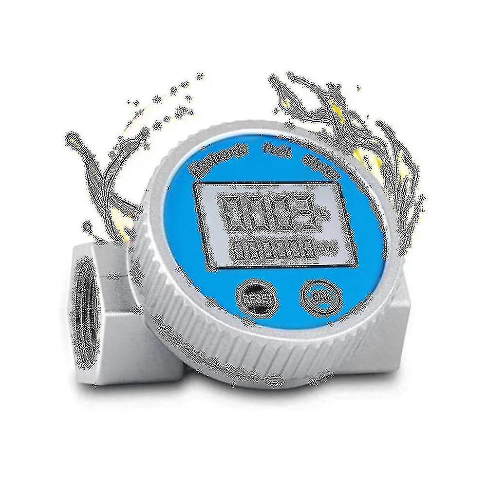 Turbine Flow Meter Waterproof Digital Fuel Flowmeter 2.37-26.41gpm Dieselfuel Methanolkerosene ...