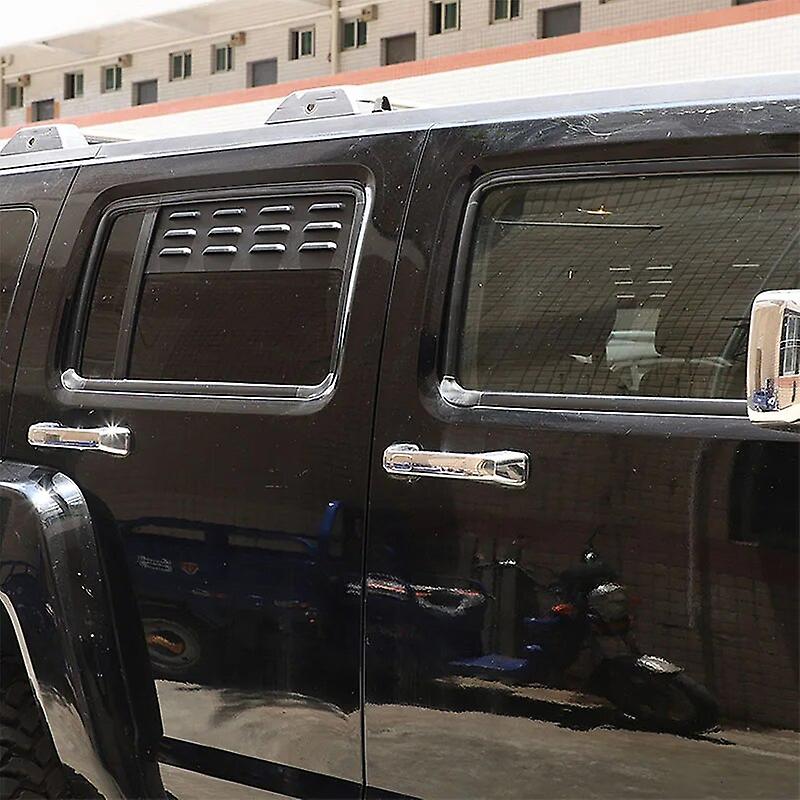 For Hummer H3 2005 2006 2007 2008 2009 Aluminum Black Car Rear Door Air ...