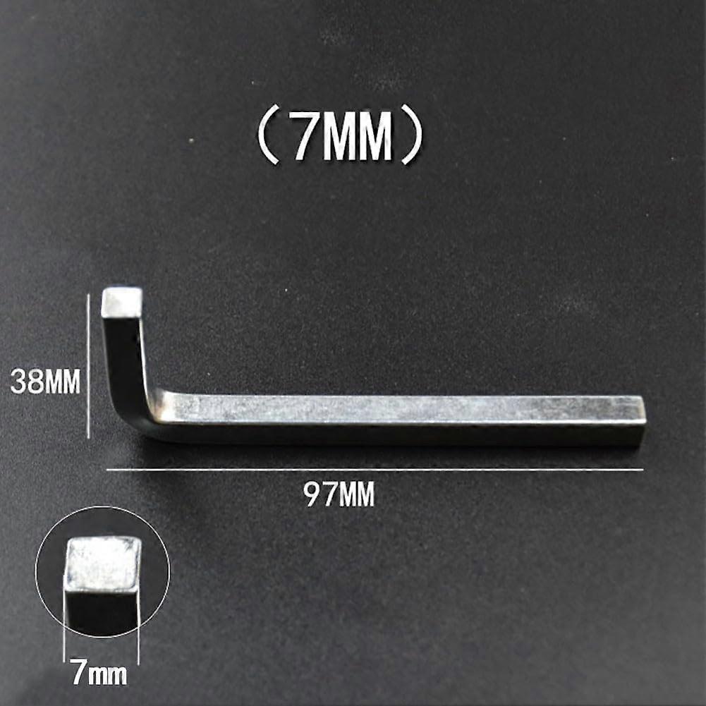 x 3-10mm Square Wrench, L-shaped Square Wrench, Chrome Vanadium Steel ...
