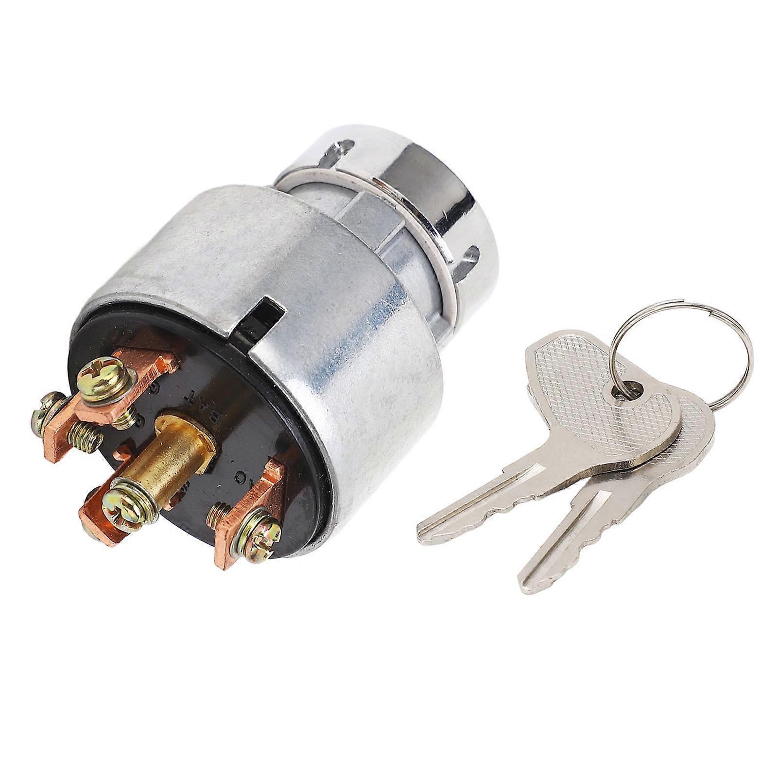 Tractor Ignition Switch 66021 55140 Aluminium Alloy Start Switch With 2 ...