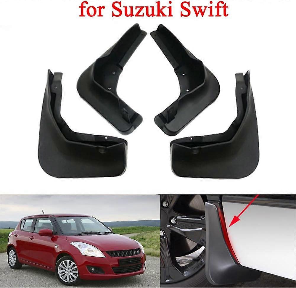 4Pcs Car Mud Flaps Splash Guard Fender Mudguard Mudflaps Mud Guards for ...