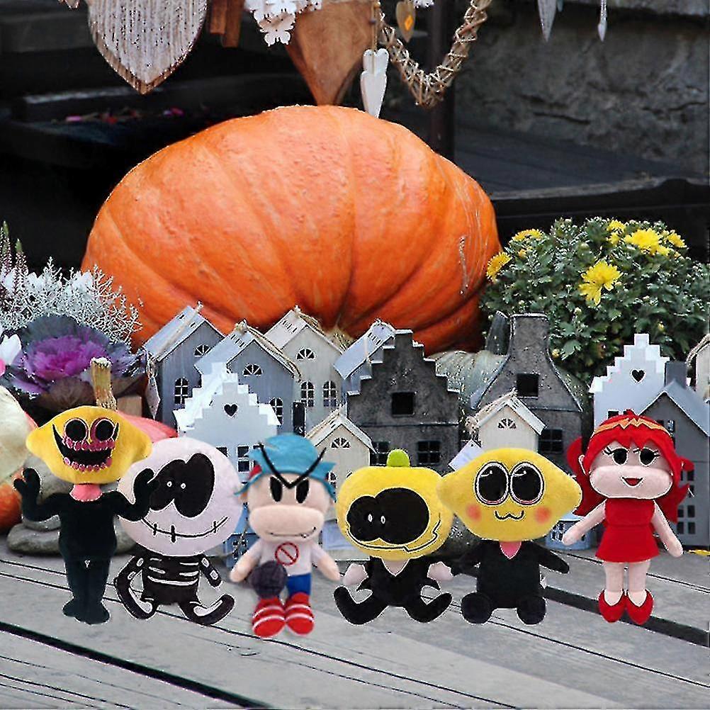 Friday Night Funkin Skid And Pump Plush Dolls Stuffed Doll Toys Gifts ...