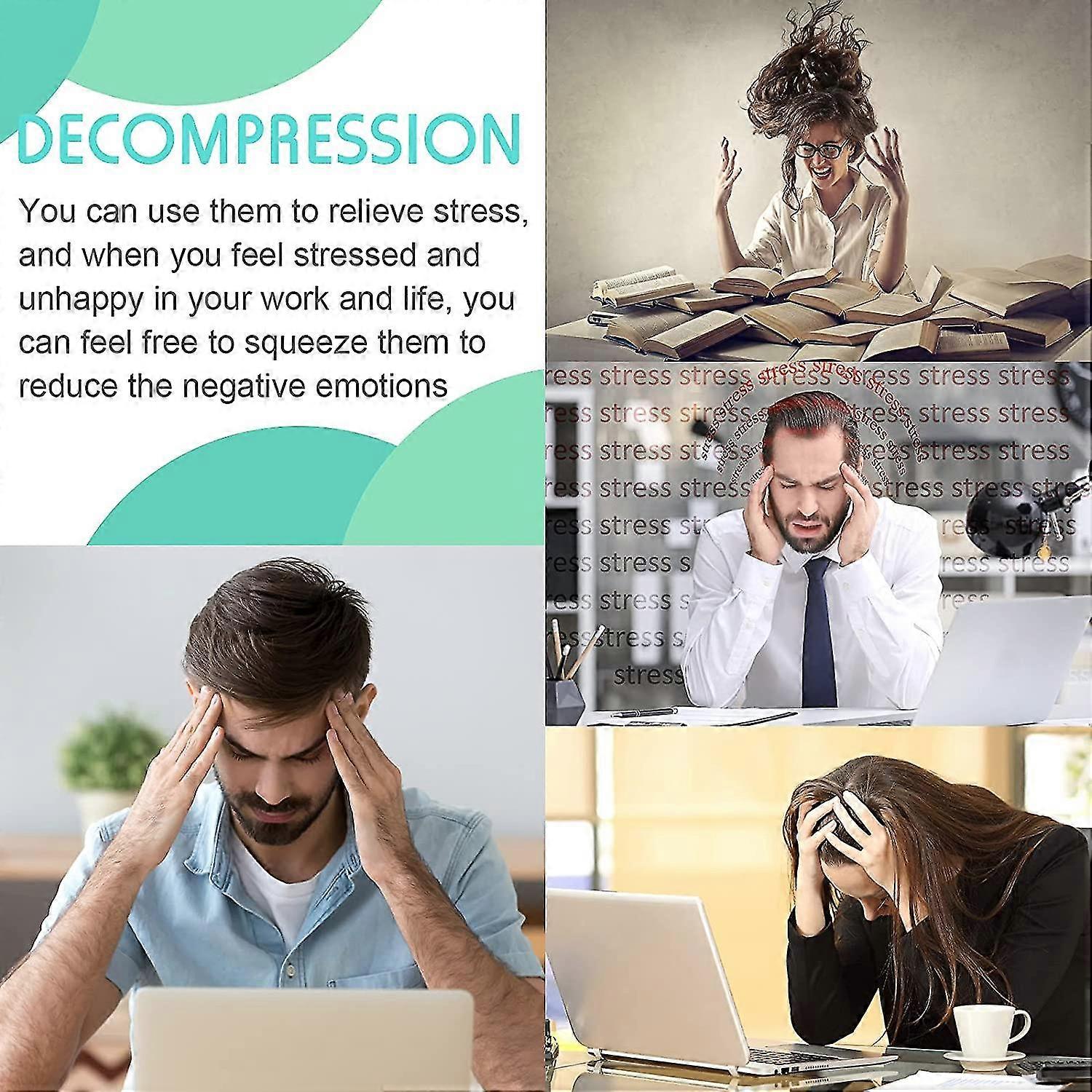 12-pack Fidget Bean Toys Funny Expression Bean Fidget Toys Soy Squeeze ...