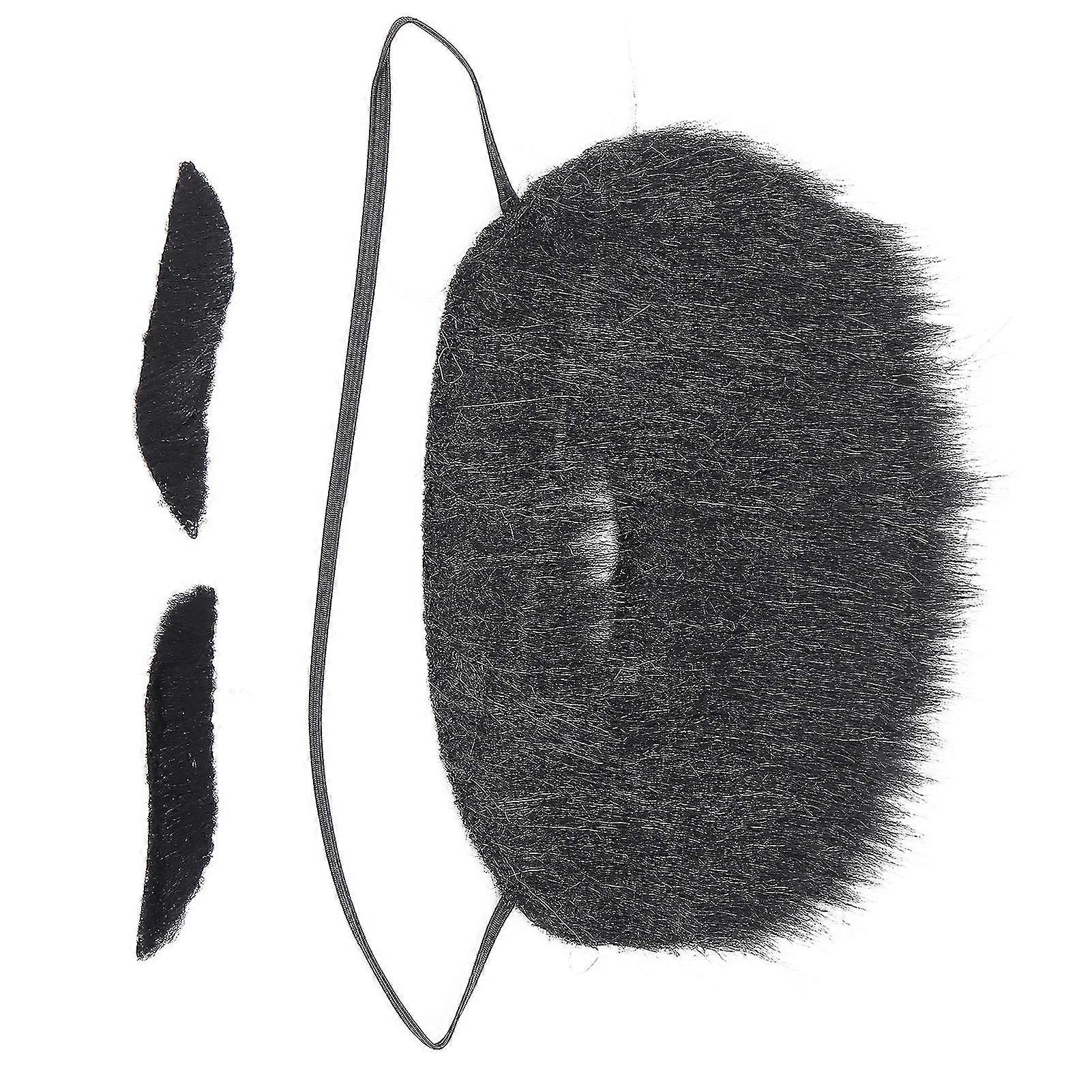 Facial Hair Mustache Eyebrow Beard Costume Party Halloween Decoration ...