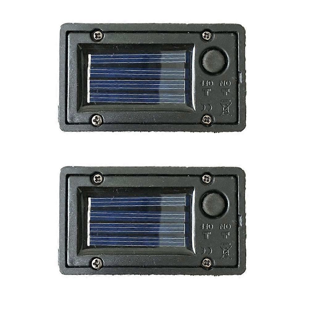 Rectangular Replacement Garden Solar LED Light Battery Box (black)(1pcs ...
