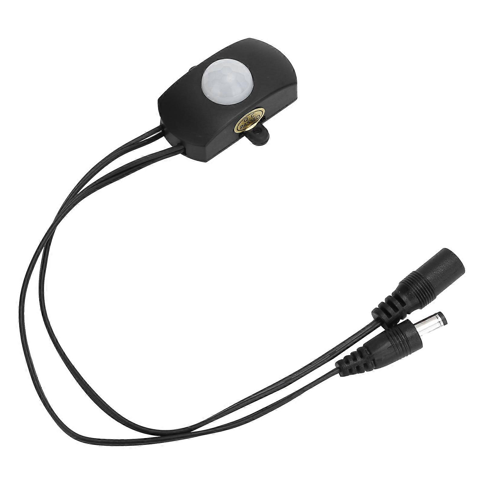 Infrared Motion Sensor Switch Black DC6V-24V LED Strip Light Detector ...