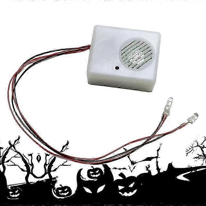 Halloween Sounder Voice-activated Scary Props Decoration Sound Sensor ...
