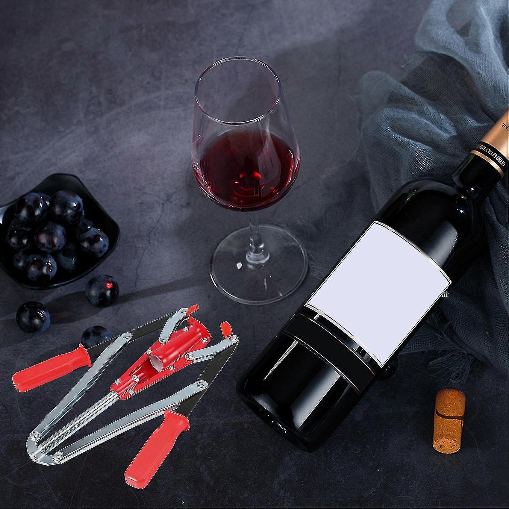 Double Lever Hand Corker Wine Bottle Corker With 2 Handled Corking For Homebrew Wine Making ...