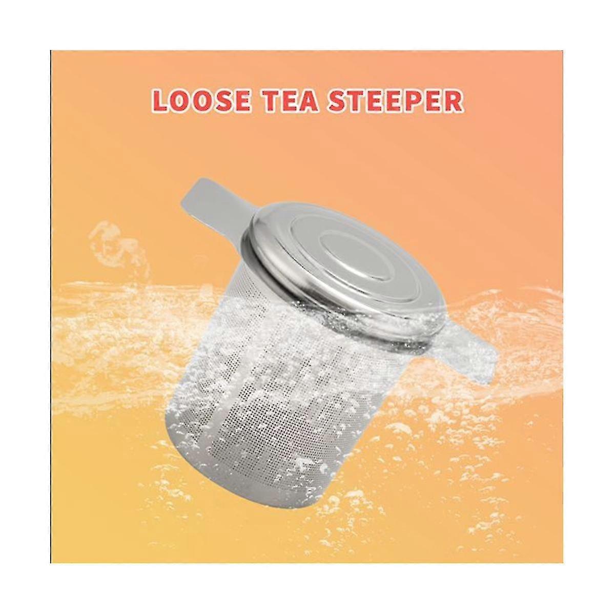 4Pcs Loose Leaf Tea Filters,Stainless Steel Tea Basket Filters Tea ...