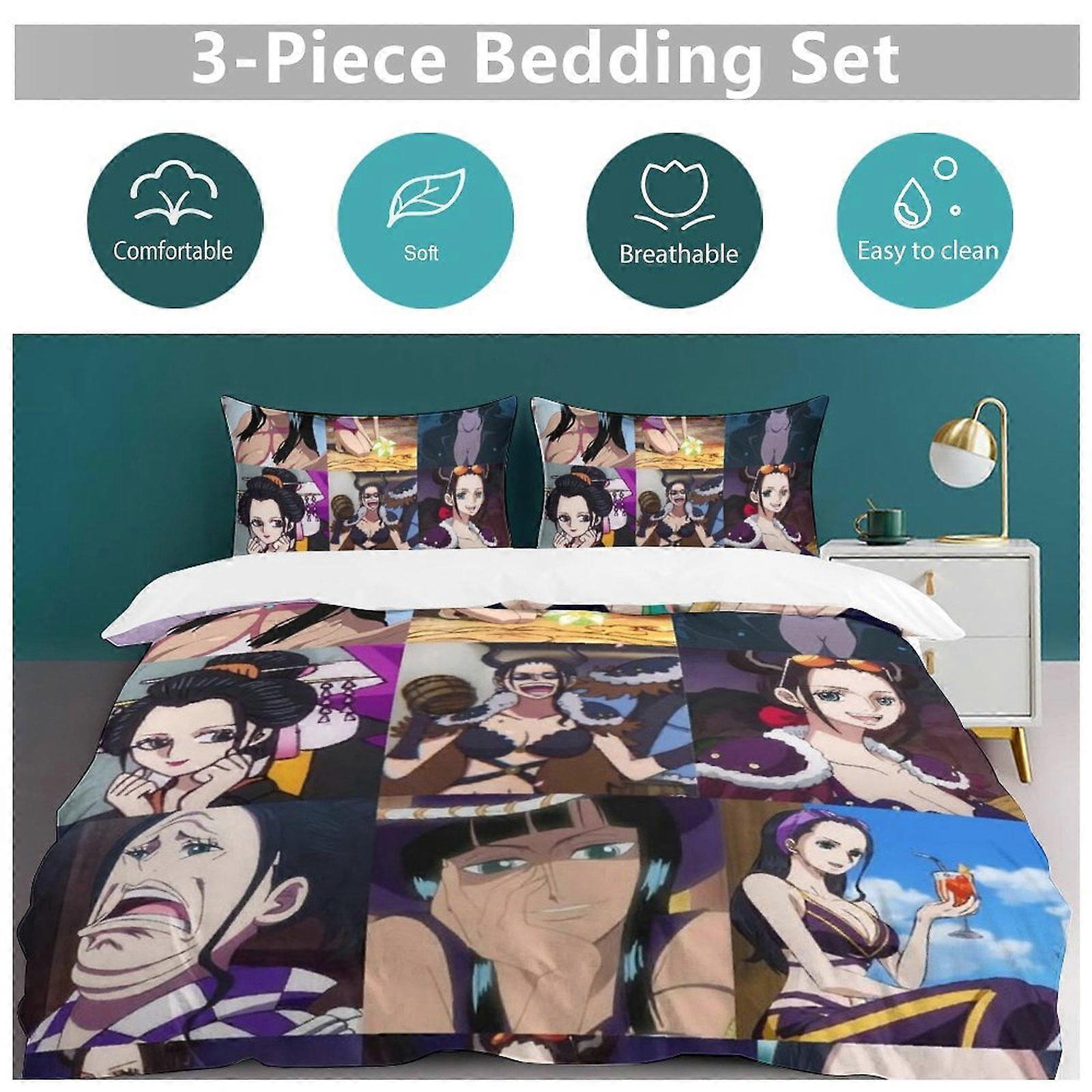 Bedding set GD440 Nico Robin Bed Duvet Cover Funny Anime Cartoon ...