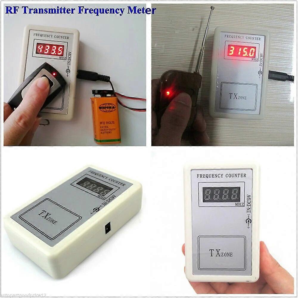 Car Garage Remote Frequency Meter RF Transmitter Counter for Car Remote ...