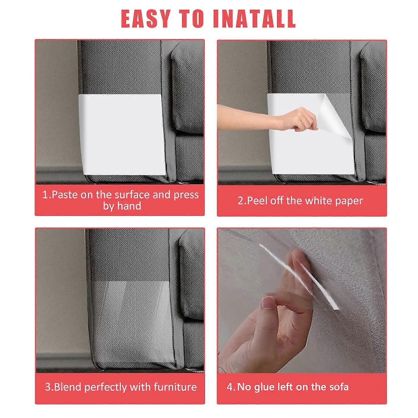 Cat Scratch Protection Sofa Pack of 12 Anti-Scratch Film for Cats ...