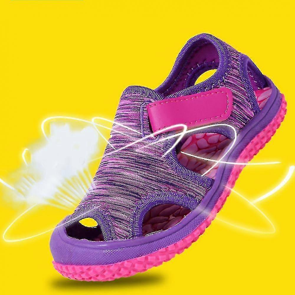 Barnsandaler Sommar Barn Baby Flickor Pojkar Halkfria Utomhus Sneakers ...