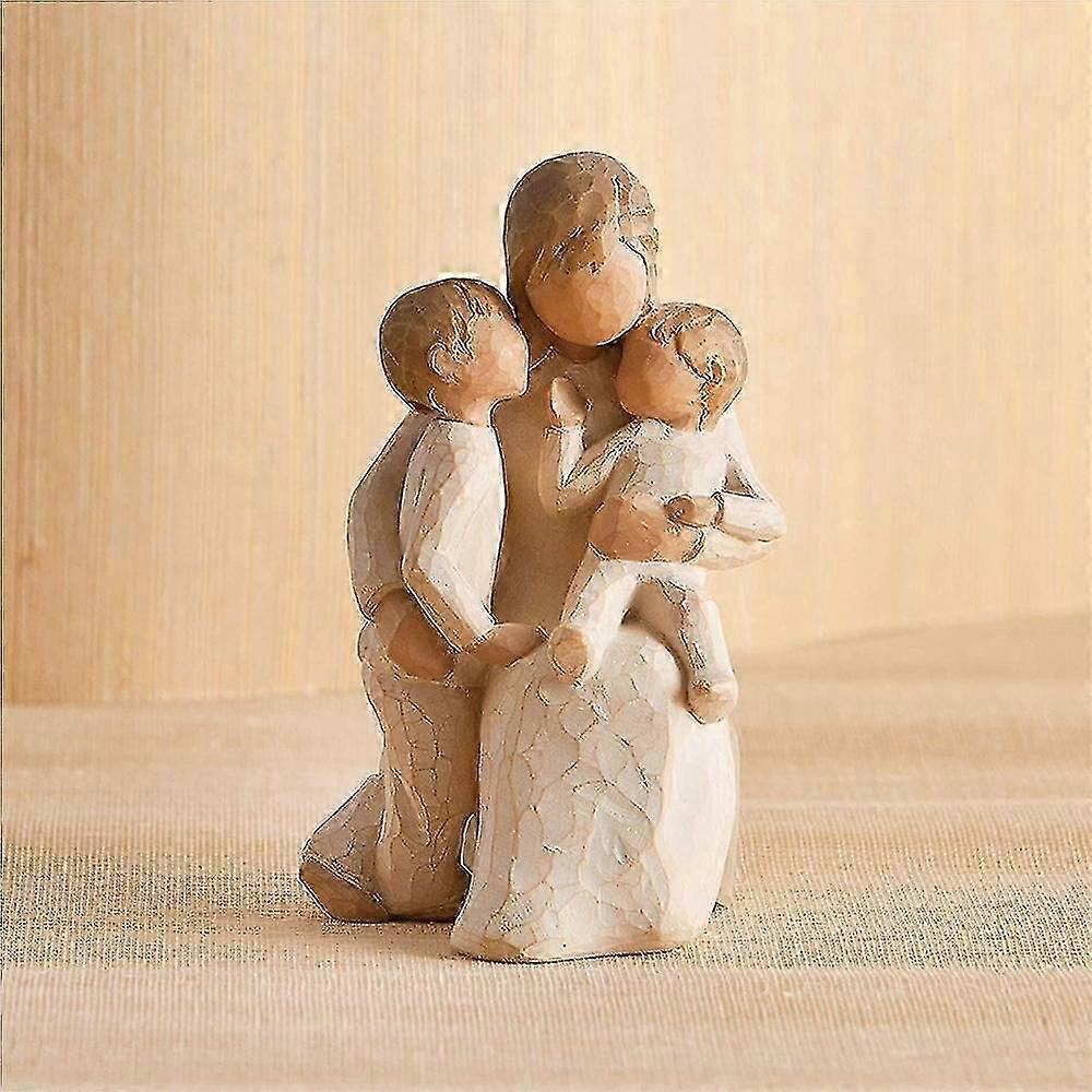 Mother And Baby Sculpted Hand-painted Figure, For A New Mom, Gift To ...