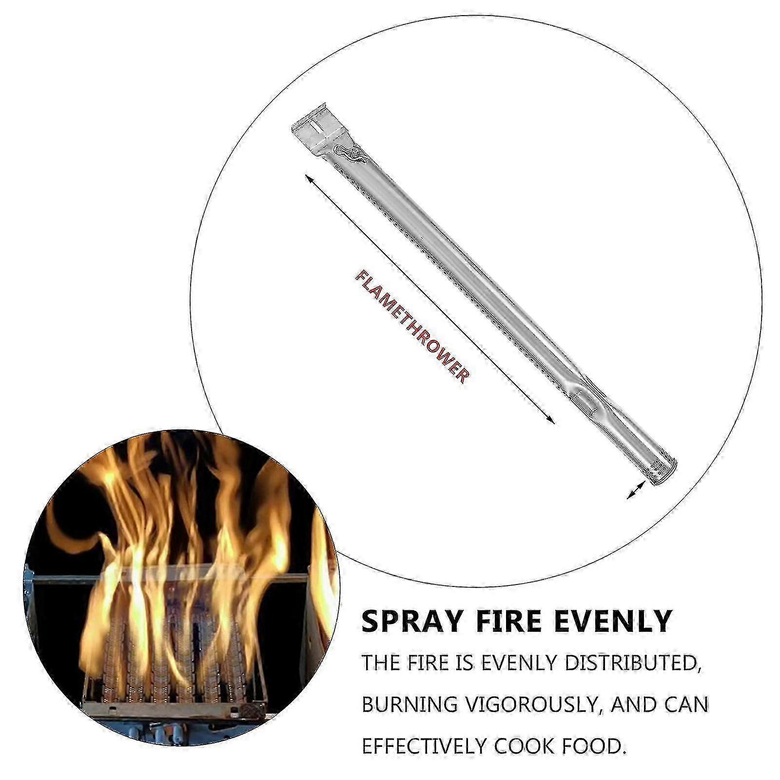 4 Pcs Outdoor Gas Burner Gas Grill Carryover Tube Bbq Venturi Tube ...