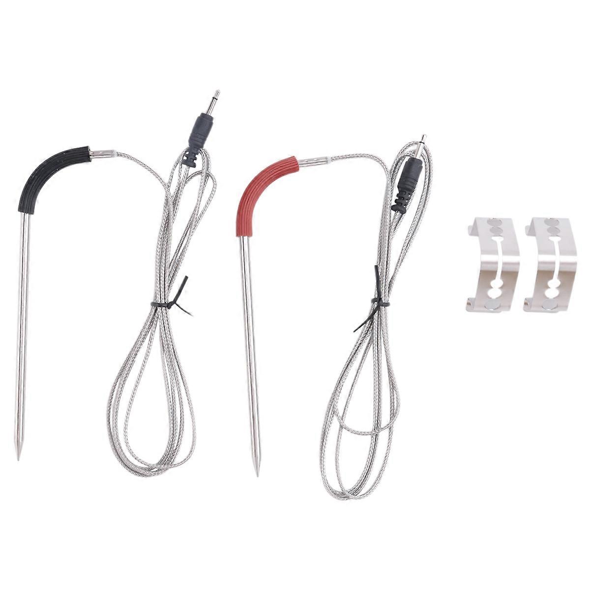 2-Pack Repalcement Meat Probe for Weber Grill and Smoker,Temperature ...