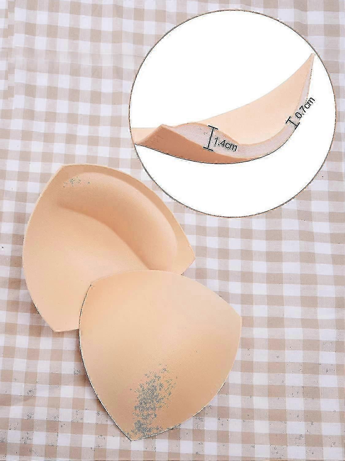Bra Pads Bikini Pad Bra Inserts Push-up Pad, 3 Colors, Triangle Shape ...