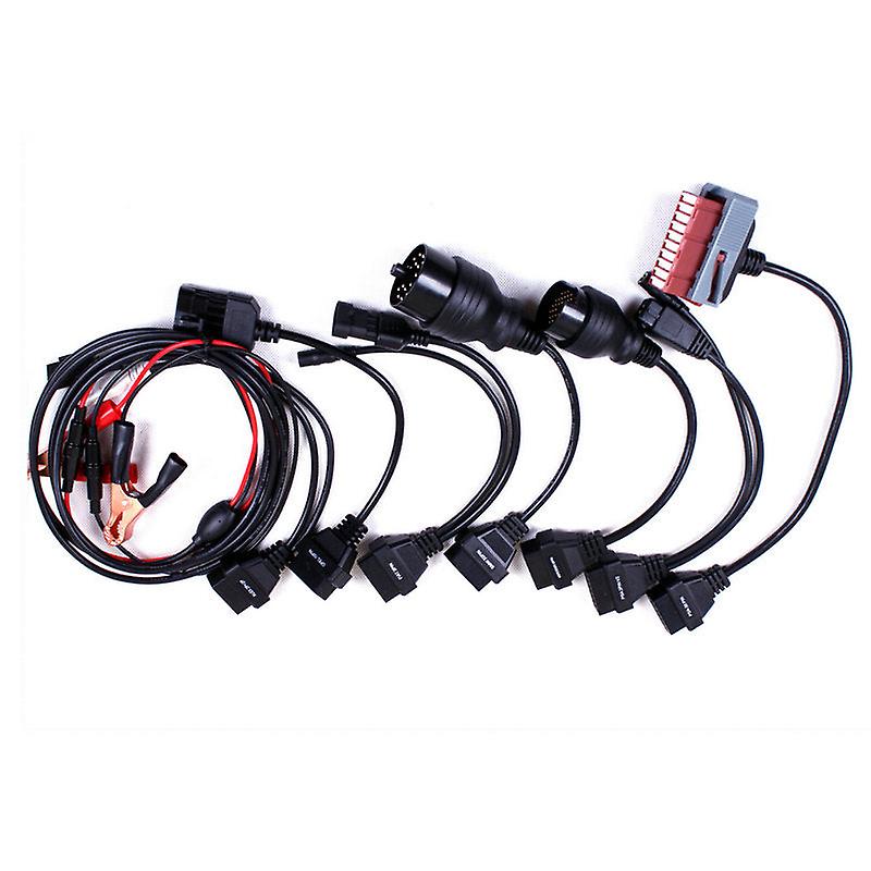 Obd2 cables full set 8pcs car cables for car for vd tcs cdp pro plus ...