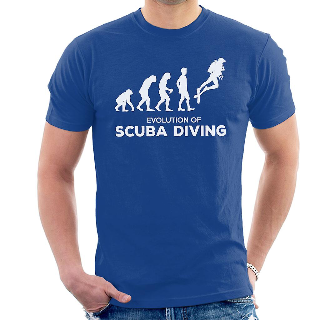 Evolution Of Scuba Diving Men's T-Shirt | Fruugo UK