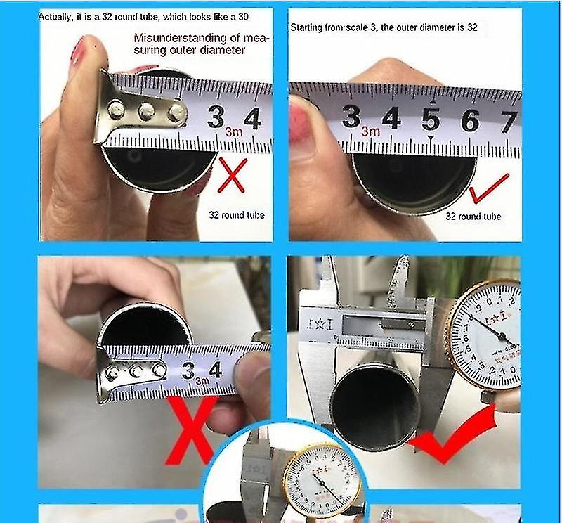 2/4/8pcs Round Plastic Black Blanking End Cap Caps Tube Pipe Inserts ...