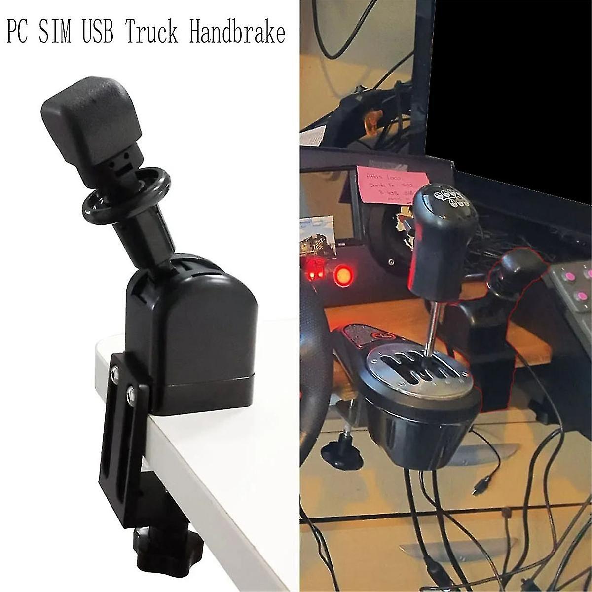 Pc Sim Usb Truck Handbrake For Ets2 European /american Hand Brake ...