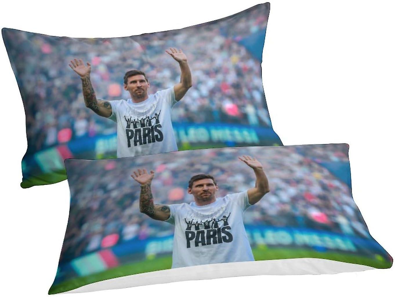 PGtaa Lionel Messi Bedding Sets Duvet Cover Football Star Bed Set ...