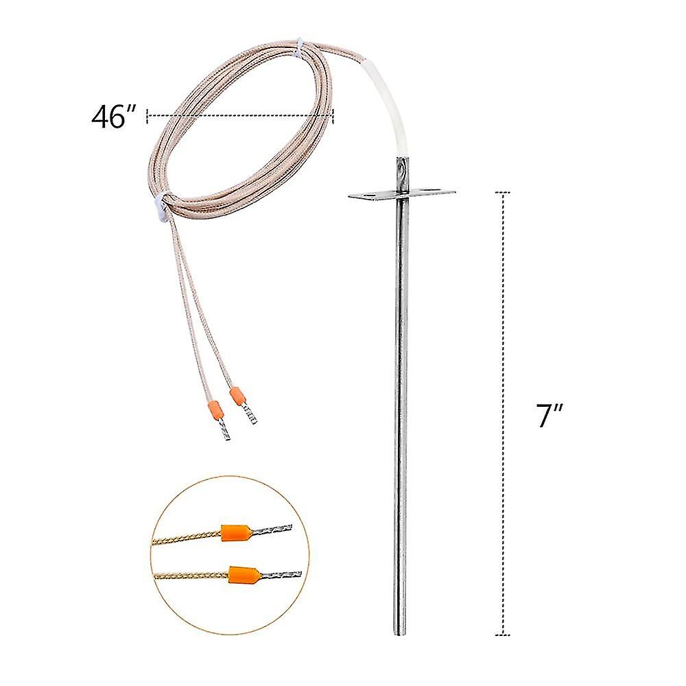 RTD Probe Replacement for Traeger Digital Thermostat - 7" RTD ...