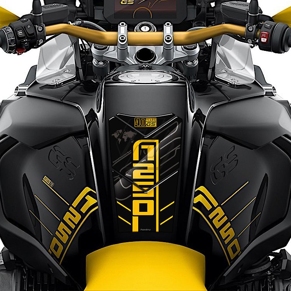 For Bmw R1250gs Adventure Triple Black 2020 2021 Motorcycle Gas Tank ...