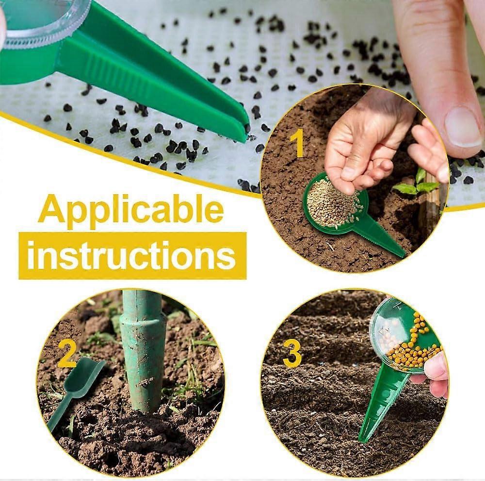 Mini Seeder, Seed Dispenser, Spinning Shaker, Plastic Mini Seed Sower ...
