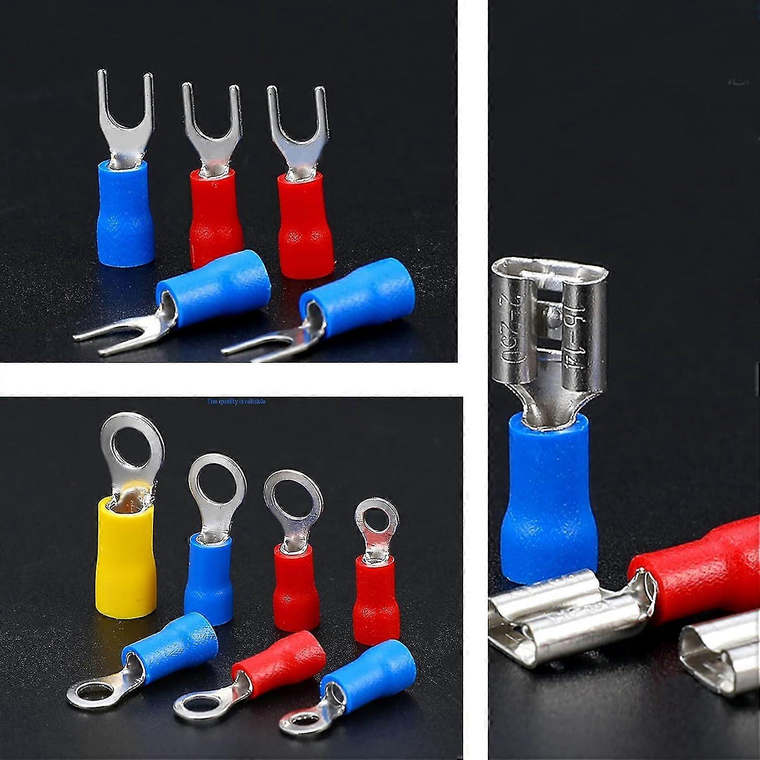 Crimp Terminal, 1200 Pieces Car Electrical Terminals, Spade Terminals ...