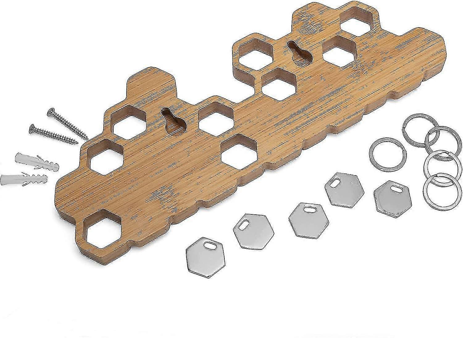 Magnetic Key Holder (5 Key Hooks) | Fruugo UK