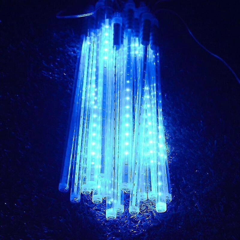 10 Tubes 30CM LED Meteor Rain Light Waterproof Outdoor Shower Rain ...