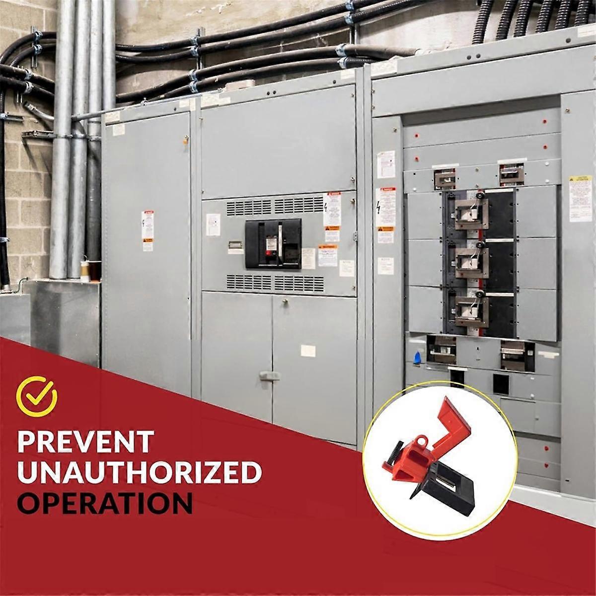 Circuit Breaker Lockout for 120-277V Clamp-on Electrical Single Pole ...