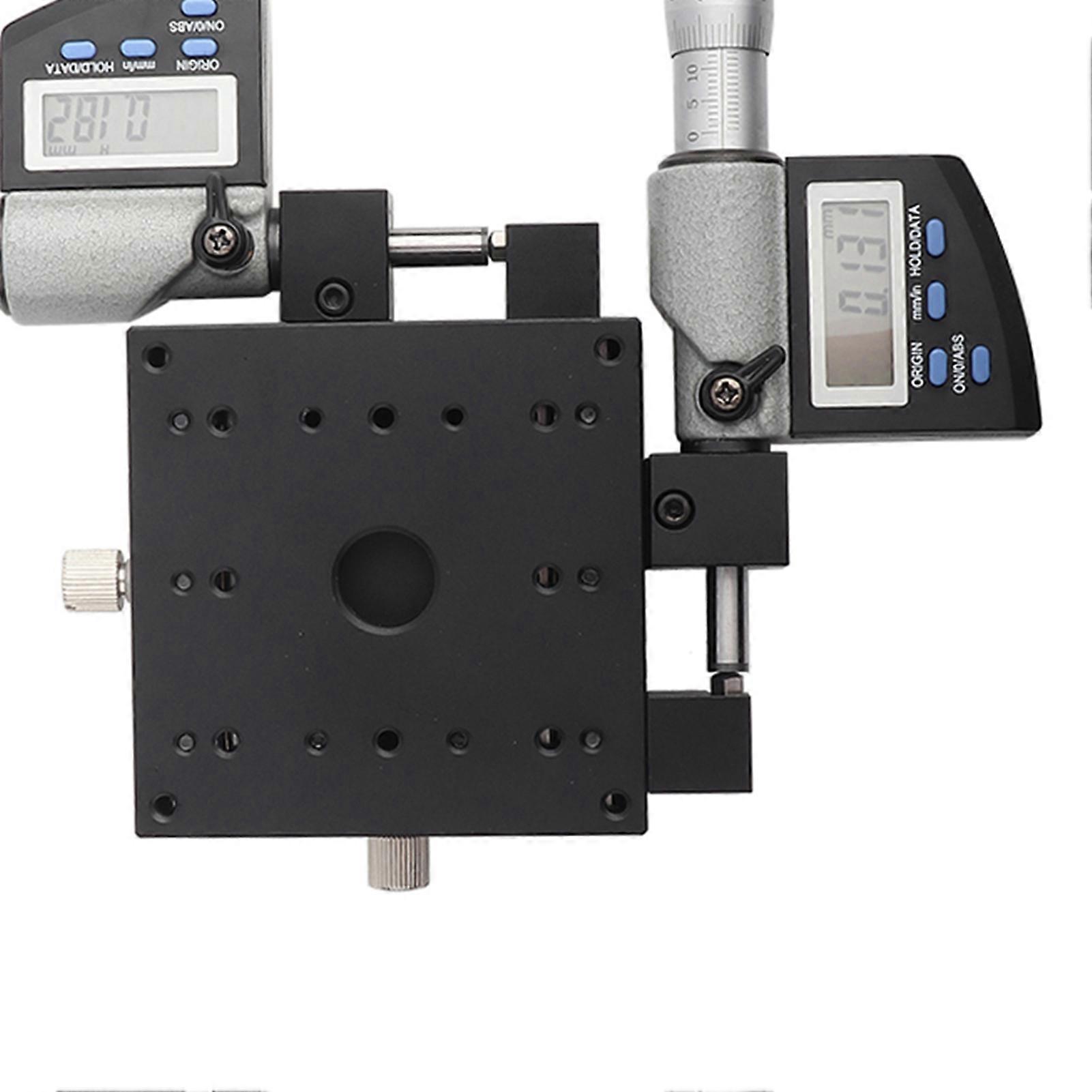 SEMXY80-AS Micrometer Platform Digital Displayed 80x80mm 0.002mm Linear ...