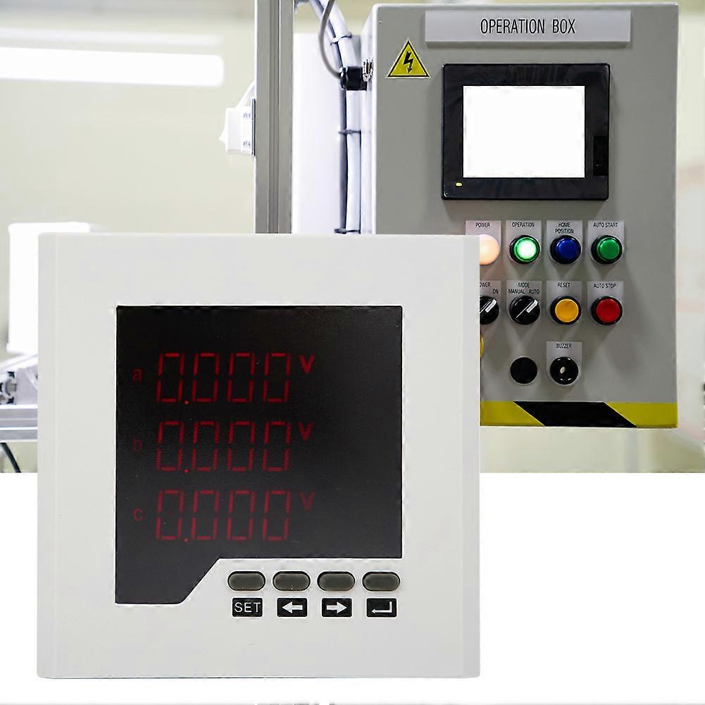 DTM-D120 Electric Energy Meter 3 Phase MultiFunction Power Meter AC220V ...