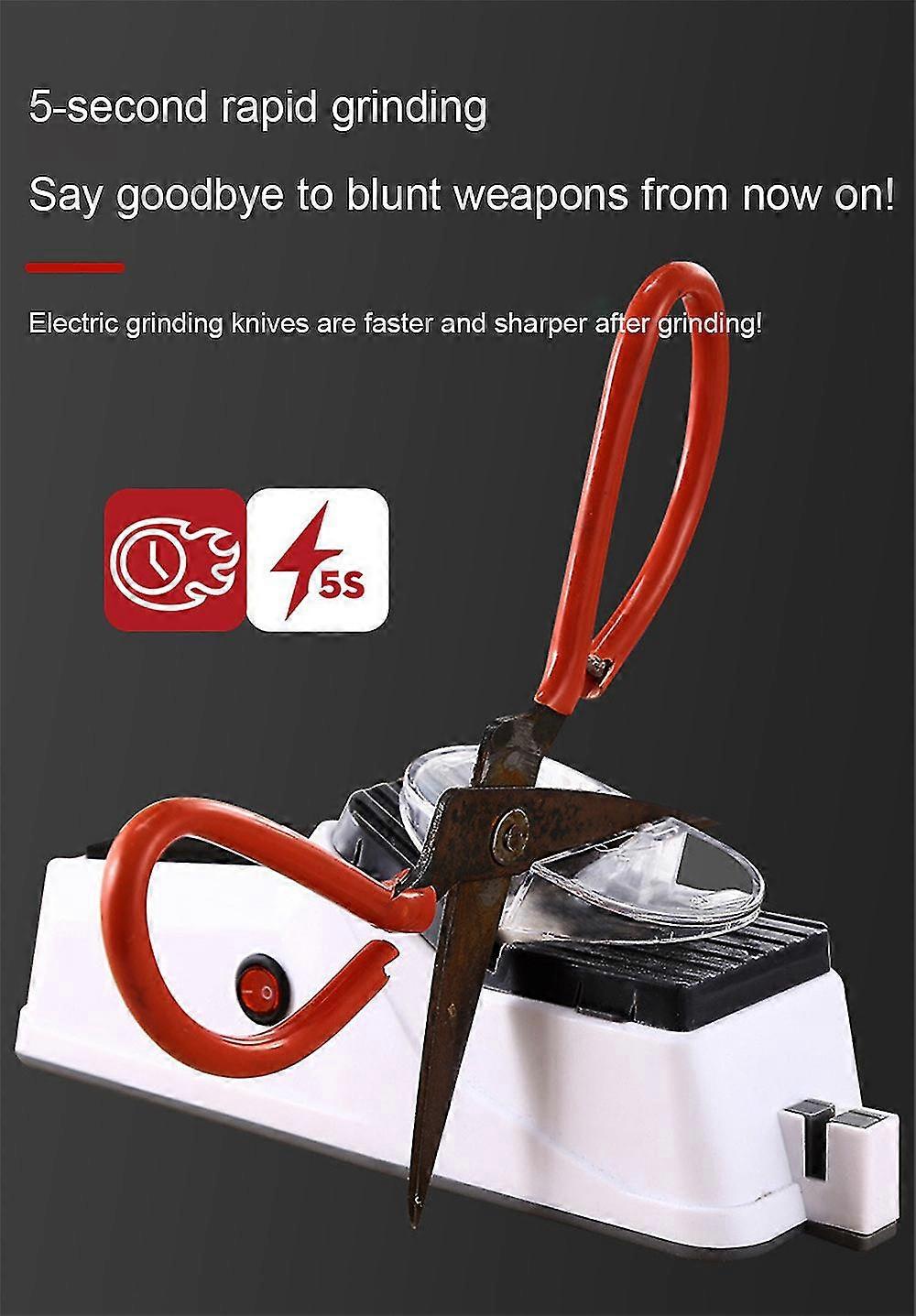 Electric Knife Sharpener Professional Kitchen Sharpening Stone Grinder ...