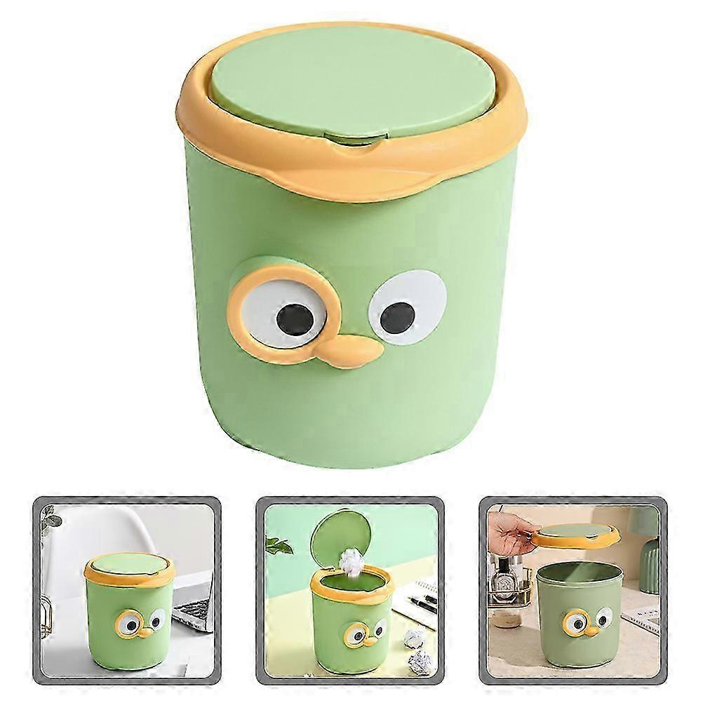 Desk Trash Can Mini Trash Can Desk Cute Trash Can Countertop Garbage ...