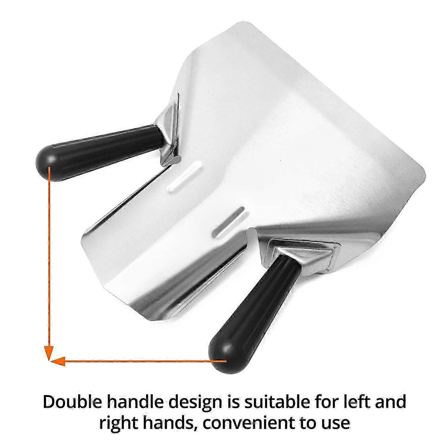 Stainless Steel Popcorn French Fry Scoop , Multi-Function Utility Scoop ...