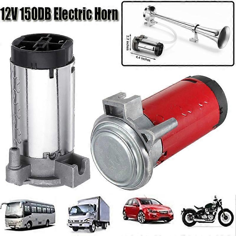 12V 150DB Automotive Electrical Horn Air Pump Horn Air Compressor Horn ...