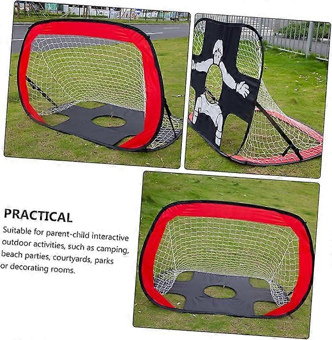 2-in-1 Football Goal, Foldable Football Goal for Kids, Indoor/Outdoor ...