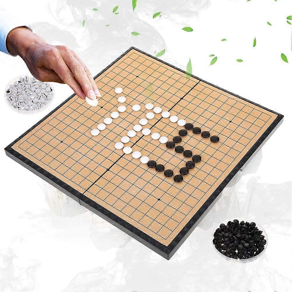 Magnetic Go Game Set, Folding Go Game Board Set Chinese Chess Set ...